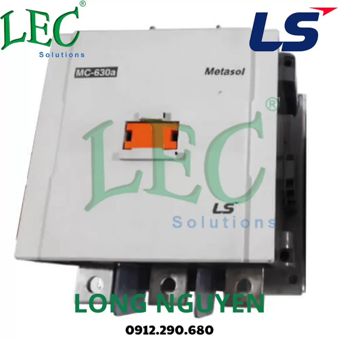 Khởi động từ 3P MC-630a 630A 2NO-2NC 220VAC