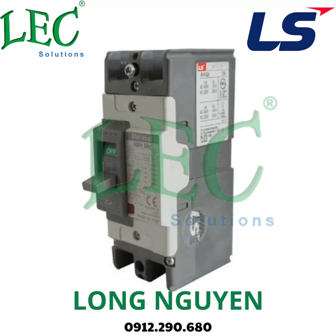 MCCB Ls APTOMAT loại khối 2P ABN402c 400A 50kA
