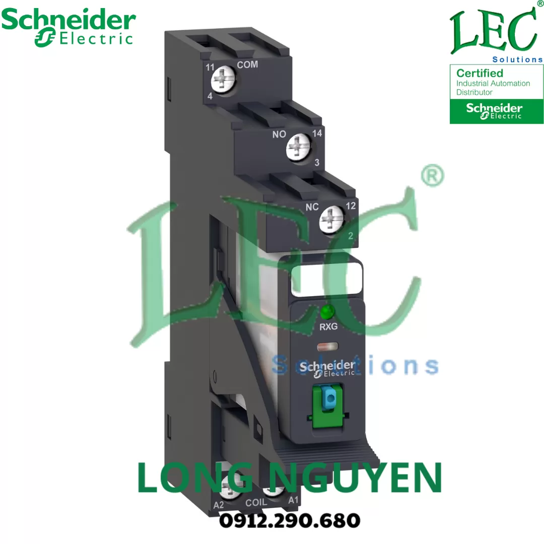 RXG22E7 - Rơ le trung gian RXG Schneider